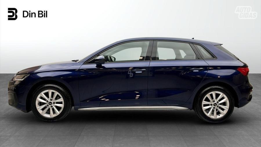 Blue Audi A3 2023 in Kaunas, with an engine capacity of 0.00 L and mileage of 20 thousand km for 24617 €, photo 2 on AUTOMOTO.COM.LV