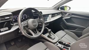 Blue Audi A3 2023 in Kaunas, with an engine capacity of 0.00 L and mileage of 20 thousand km for 24617 €, photo 7 on AUTOMOTO.COM.LV
