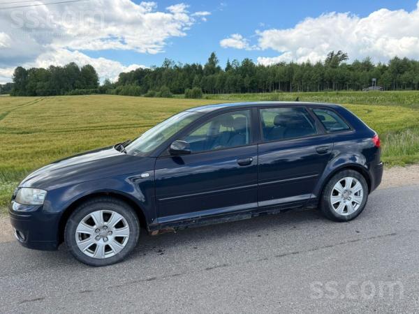 Zils Audi A3 2006 Tukums, ar dzinēja tilpumu 1.60 L un nobraukumu 306 tūkst. km par 2300 €, foto 2 vietnē AUTOMOTO.COM.LV