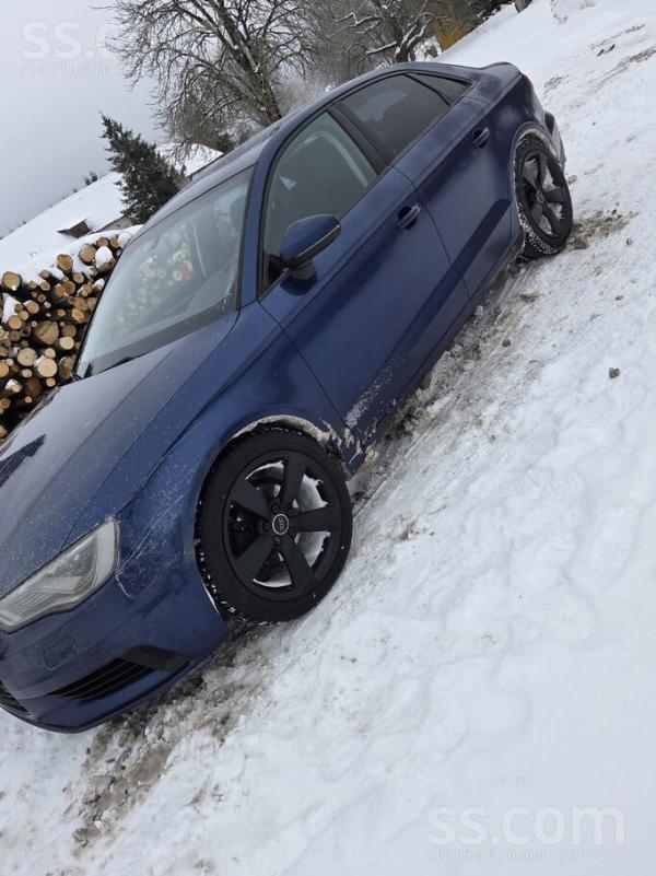 Zils Audi A3 2013 Kuldīga, ar dzinēja tilpumu 2.00 L un nobraukumu 319 tūkst. km par 9700 €, foto 2 vietnē AUTOMOTO.COM.LV
