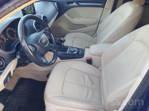 Blue Audi A3 2014 in Jelgava, with an engine capacity of 1.60 L and mileage of 279 thousand km for 8350 €, photo 10 on AUTOMOTO.COM.LV