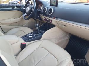 Blue Audi A3 2014 in Jelgava, with an engine capacity of 1.60 L and mileage of 279 thousand km for 8350 €, photo 19 on AUTOMOTO.COM.LV