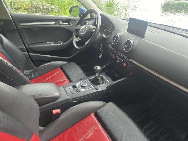 Blue Audi A3 2014 in Kaunas, with an engine capacity of 1.60 L and mileage of 305 thousand km for 7777 €, photo 3 on AUTOMOTO.COM.LV