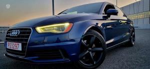 Blue Audi A3 2015 in Vilnius, with an engine capacity of 2.00 L and mileage of 180 thousand km for 13999 €, photo 3 on AUTOMOTO.COM.LV