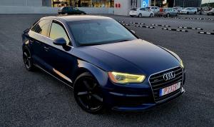 Blue Audi A3 2015 in Vilnius, with an engine capacity of 2.00 L and mileage of 180 thousand km for 13999 €, photo 5 on AUTOMOTO.COM.LV