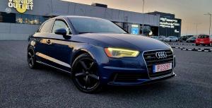 Blue Audi A3 2015 in Vilnius, with an engine capacity of 2.00 L and mileage of 180 thousand km for 13999 €, photo 6 on AUTOMOTO.COM.LV
