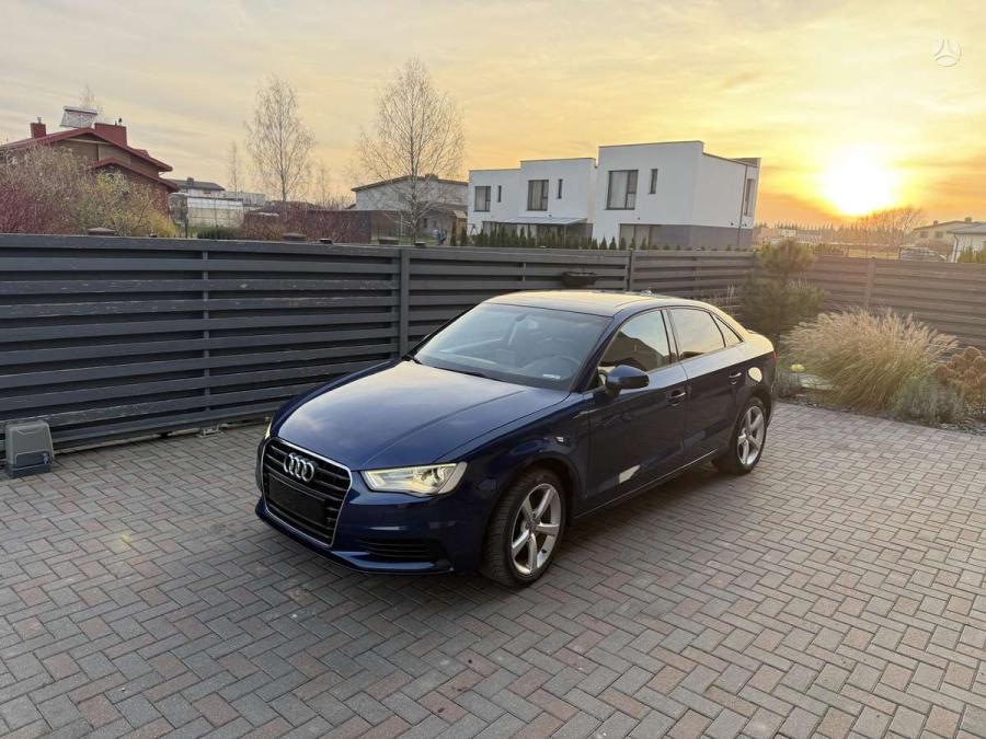 Blue Audi A3 2015 in Kaunas, with an engine capacity of 2.00 L and mileage of 246 thousand km for 10300 €, photo 2 on AUTOMOTO.COM.LV