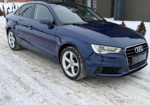 Zils Audi A3 2015 Kauņa, ar dzinēja tilpumu 2.00 L un nobraukumu 246 tūkst. km par 8999 €, foto 2 vietnē AUTOMOTO.COM.LV