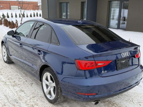 Blue Audi A3 2015 in Kaunas, with an engine capacity of 2.00 L and mileage of 246 thousand km for 8999 €, photo 4 on AUTOMOTO.COM.LV