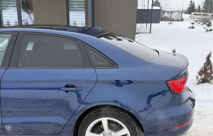 Zils Audi A3 2015 Kauņa, ar dzinēja tilpumu 2.00 L un nobraukumu 246 tūkst. km par 8999 €, foto 6 vietnē AUTOMOTO.COM.LV