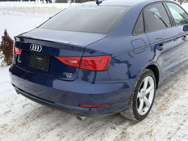 Blue Audi A3 2015 in Kaunas, with an engine capacity of 2.00 L and mileage of 246 thousand km for 8999 €, photo 7 on AUTOMOTO.COM.LV