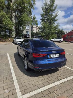 Blue Audi A3 2015 in Vilnius, with an engine capacity of 1.80 L and mileage of 160 thousand km for 9250 €, photo 3 on AUTOMOTO.COM.LV