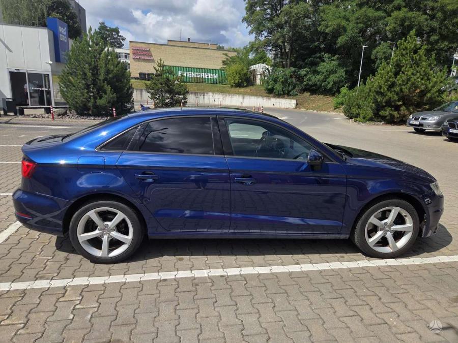 Blue Audi A3 2015 in Vilnius, with an engine capacity of 1.80 L and mileage of 160 thousand km for 9250 €, photo 5 on AUTOMOTO.COM.LV