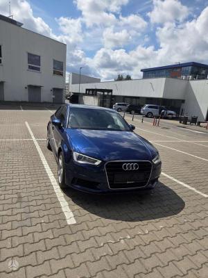Blue Audi A3 2015 in Vilnius, with an engine capacity of 1.80 L and mileage of 160 thousand km for 9250 €, photo 8 on AUTOMOTO.COM.LV