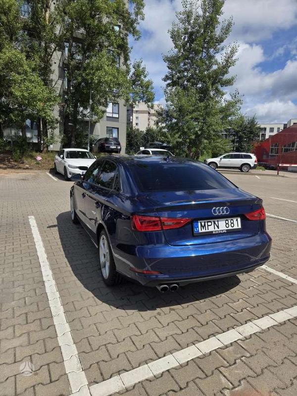 Zils Audi A3 2015 Viļņa, ar dzinēja tilpumu 1.80 L un nobraukumu 160 tūkst. km par 9250 €, foto 2 vietnē AUTOMOTO.COM.LV