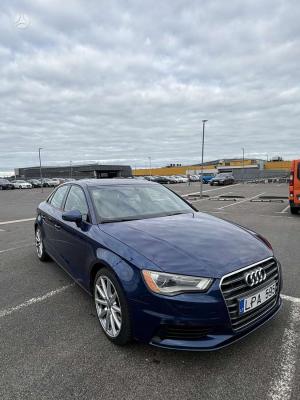 Zils Audi A3 2016 Viļņa, ar dzinēja tilpumu 1.80 L un nobraukumu 120 tūkst. km par 9200 €, foto  vietnē AUTOMOTO.COM.LV