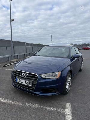 Blue Audi A3 2016 in Vilnius, with an engine capacity of 1.80 L and mileage of 120 thousand km for 9200 €, photo 3 on AUTOMOTO.COM.LV