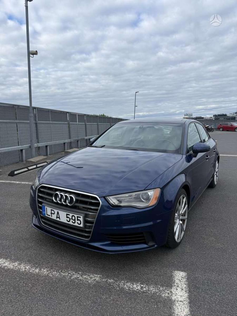 Blue Audi A3 2016 in Vilnius, with an engine capacity of 1.80 L and mileage of 120 thousand km for 9200 €, photo 3 on AUTOMOTO.COM.LV
