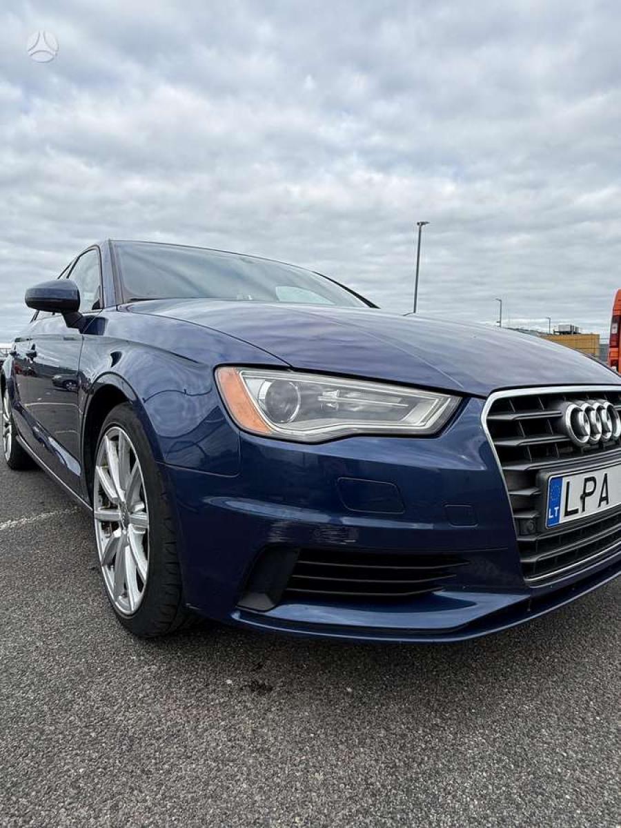 Blue Audi A3 2016 in Vilnius, with an engine capacity of 1.80 L and mileage of 120 thousand km for 9200 €, photo 5 on AUTOMOTO.COM.LV