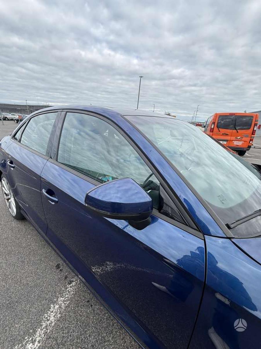 Blue Audi A3 2016 in Vilnius, with an engine capacity of 1.80 L and mileage of 120 thousand km for 9200 €, photo 6 on AUTOMOTO.COM.LV
