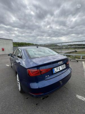 Blue Audi A3 2016 in Vilnius, with an engine capacity of 1.80 L and mileage of 120 thousand km for 9200 €, photo 8 on AUTOMOTO.COM.LV