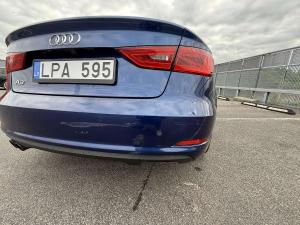 Blue Audi A3 2016 in Vilnius, with an engine capacity of 1.80 L and mileage of 120 thousand km for 9200 €, photo 9 on AUTOMOTO.COM.LV