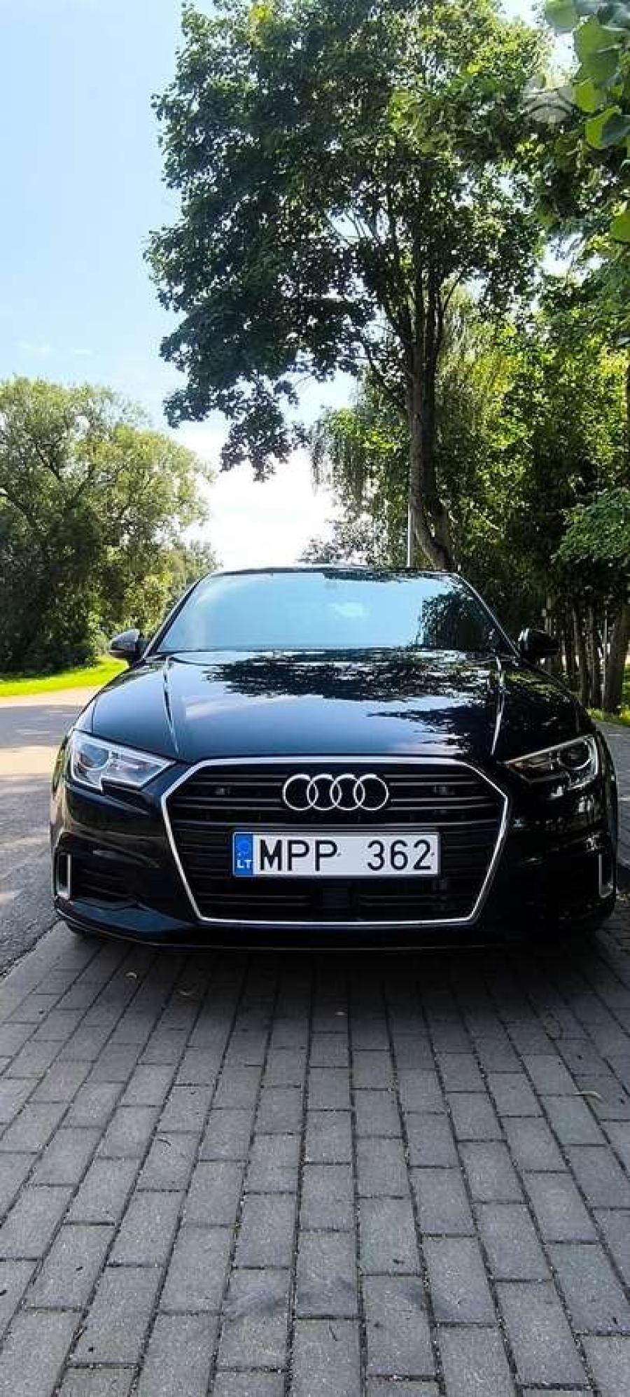 Blue Audi A3 2018 in Siauliai, with an engine capacity of 1.98 L and mileage of 60 thousand km for 18000 €, photo 7 on AUTOMOTO.COM.LV