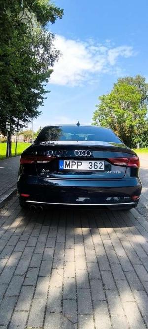 Blue Audi A3 2018 in Siauliai, with an engine capacity of 1.98 L and mileage of 60 thousand km for 18000 €, photo 9 on AUTOMOTO.COM.LV