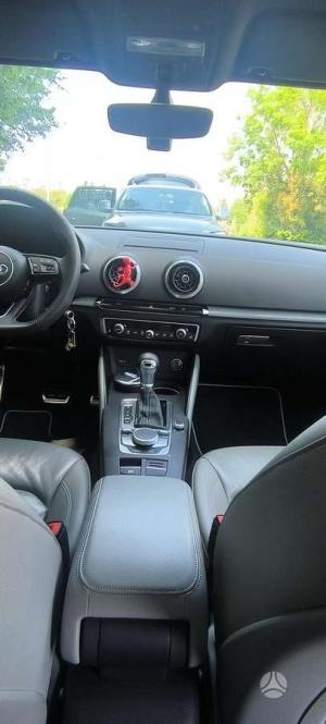 Blue Audi A3 2018 in Siauliai, with an engine capacity of 1.98 L and mileage of 60 thousand km for 18000 €, photo 10 on AUTOMOTO.COM.LV