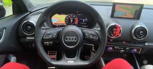 Blue Audi A3 2018 in Siauliai, with an engine capacity of 1.98 L and mileage of 60 thousand km for 18000 €, photo 18 on AUTOMOTO.COM.LV