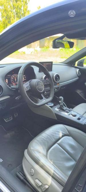 Blue Audi A3 2018 in Siauliai, with an engine capacity of 1.98 L and mileage of 60 thousand km for 18000 €, photo 21 on AUTOMOTO.COM.LV