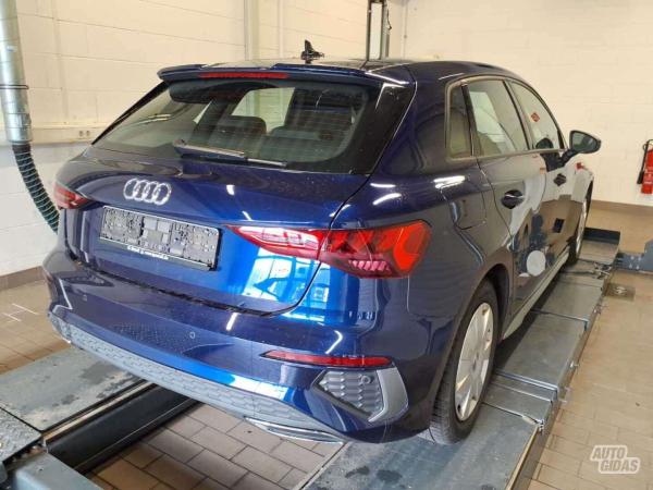 Blue Audi A3 2021 in Kaunas, with an engine capacity of 1.50 L and mileage of 69 thousand km for 26818 €, photo 3 on AUTOMOTO.COM.LV
