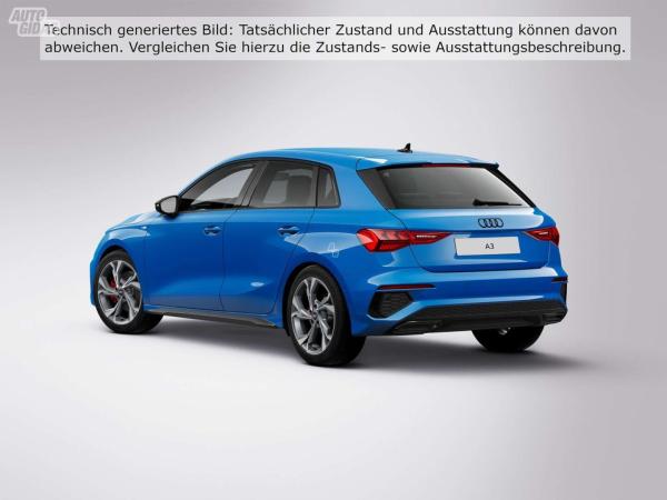 Zils Audi A3 2022 Kauņa, ar dzinēja tilpumu 2.00 L un nobraukumu 79 tūkst. km par 29851 €, foto 3 vietnē AUTOMOTO.COM.LV