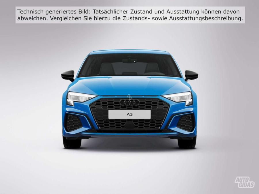 Zils Audi A3 2022 Kauņa, ar dzinēja tilpumu 2.00 L un nobraukumu 79 tūkst. km par 29851 €, foto 4 vietnē AUTOMOTO.COM.LV