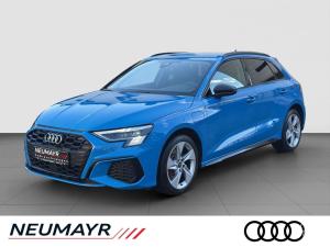 Zils Audi A3 2022 Kauņa, ar dzinēja tilpumu 1.40 L un nobraukumu 24 tūkst. km par 31124 €, foto  vietnē AUTOMOTO.COM.LV