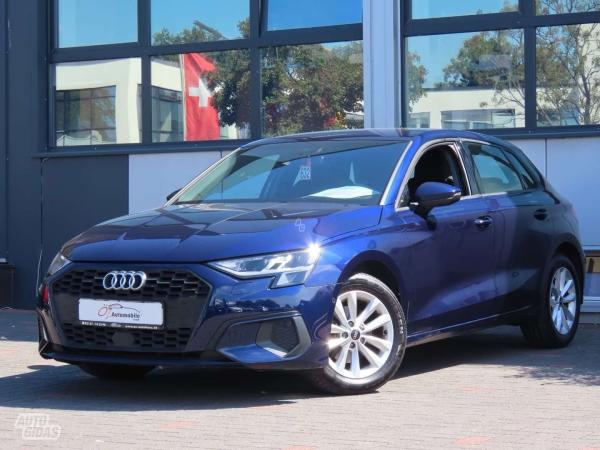 Zils Audi A3 2022 Kauņa, ar dzinēja tilpumu 1.50 L un nobraukumu 54 tūkst. km par 25784 €, foto 5 vietnē AUTOMOTO.COM.LV