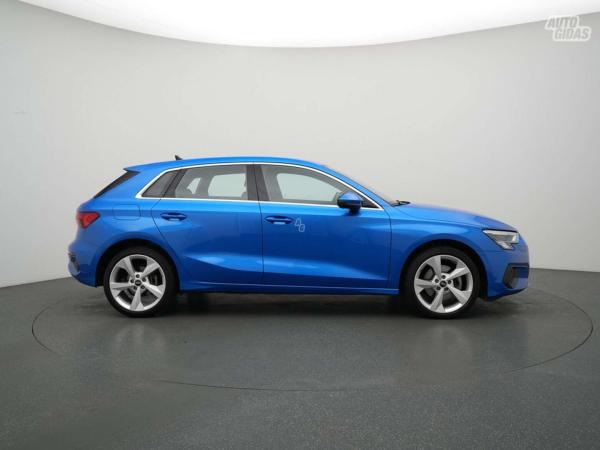 Zils Audi A3 2022 Kauņa, ar dzinēja tilpumu 1.40 L un nobraukumu 63 tūkst. km par 29083 €, foto 2 vietnē AUTOMOTO.COM.LV