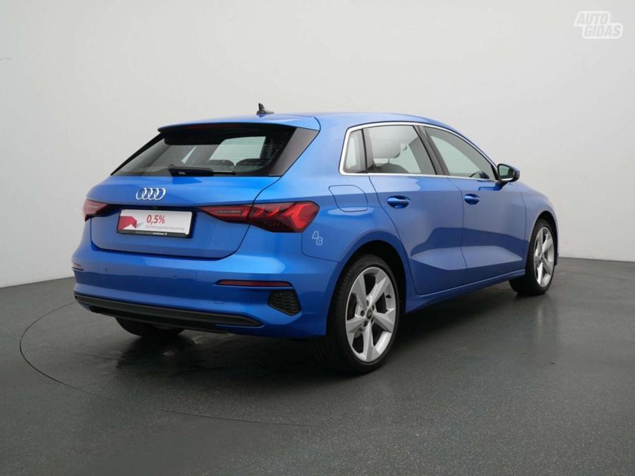 Zils Audi A3 2022 Kauņa, ar dzinēja tilpumu 1.40 L un nobraukumu 63 tūkst. km par 29083 €, foto 3 vietnē AUTOMOTO.COM.LV