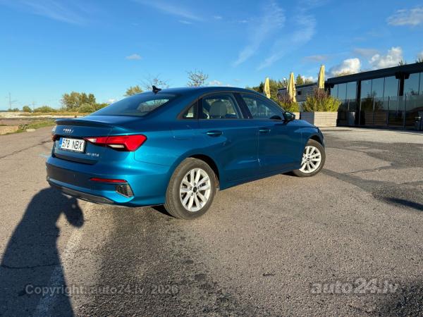 Zils Audi A3 2022 Tallina, ar dzinēja tilpumu 1.50 L un nobraukumu 31 tūkst. km par 23500 €, foto 7 vietnē AUTOMOTO.COM.LV