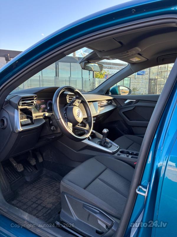 Zils Audi A3 2022 Tallina, ar dzinēja tilpumu 1.50 L un nobraukumu 31 tūkst. km par 23500 €, foto 11 vietnē AUTOMOTO.COM.LV