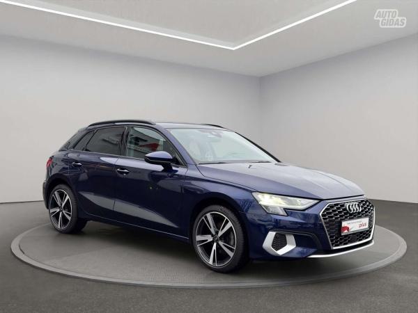 Blue Audi A3 2023 in Kaunas, with an engine capacity of 1.00 L and mileage of 30 thousand km for 30894 €, photo 3 on AUTOMOTO.COM.LV