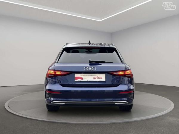 Blue Audi A3 2023 in Kaunas, with an engine capacity of 1.00 L and mileage of 30 thousand km for 30894 €, photo 7 on AUTOMOTO.COM.LV