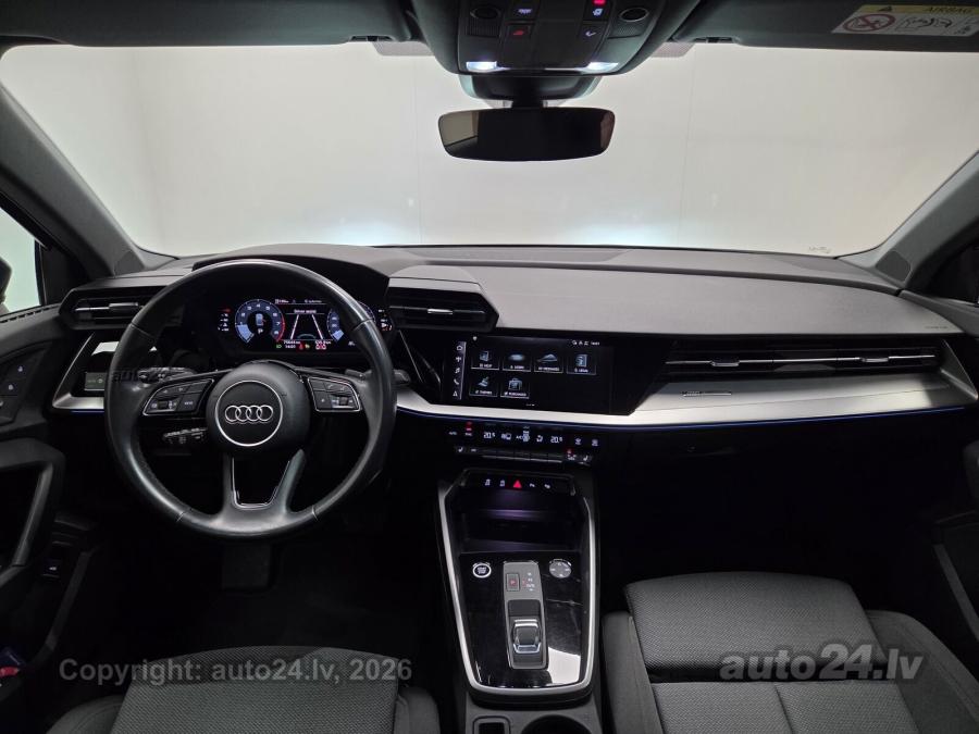 Синий Ауди А3 2023 в Таллин, объемом двигателя 1.50 л и пробегом 76 тыс. км за 28490 €, фото 8 на AUTOMOTO.COM.LV