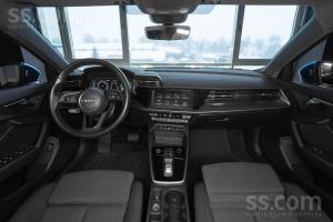 Blue Audi A3 2023 in Riga, with an engine capacity of 1.00 L and mileage of 58 thousand km for 15999 €, photo 18 on AUTOMOTO.COM.LV