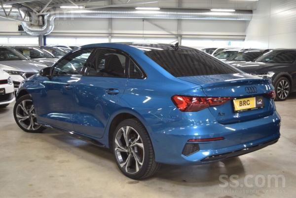 Blue Audi A3 2023 in Riga, with an engine capacity of 1.00 L and mileage of 44 thousand km for 23000 €, photo 2 on AUTOMOTO.COM.LV