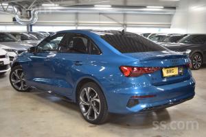 Blue Audi A3 2023 in Riga, with an engine capacity of 1.00 L and mileage of 44 thousand km for 23000 €, photo 3 on AUTOMOTO.COM.LV