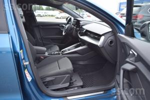 Blue Audi A3 2023 in Riga, with an engine capacity of 1.00 L and mileage of 44 thousand km for 23000 €, photo 13 on AUTOMOTO.COM.LV
