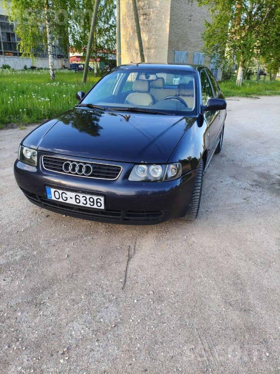 Zils Audi A3 1999 Balvi, ar dzinēja tilpumu 1.90 L un nobraukumu 409 tūkst. km par 1400 €, foto 1 vietnē AUTOMOTO.COM.LV