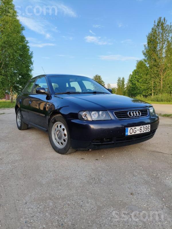 Blue Audi A3 1999 in Balvi, with an engine capacity of 1.90 L and mileage of 409 thousand km for 1400 €, photo 3 on AUTOMOTO.COM.LV