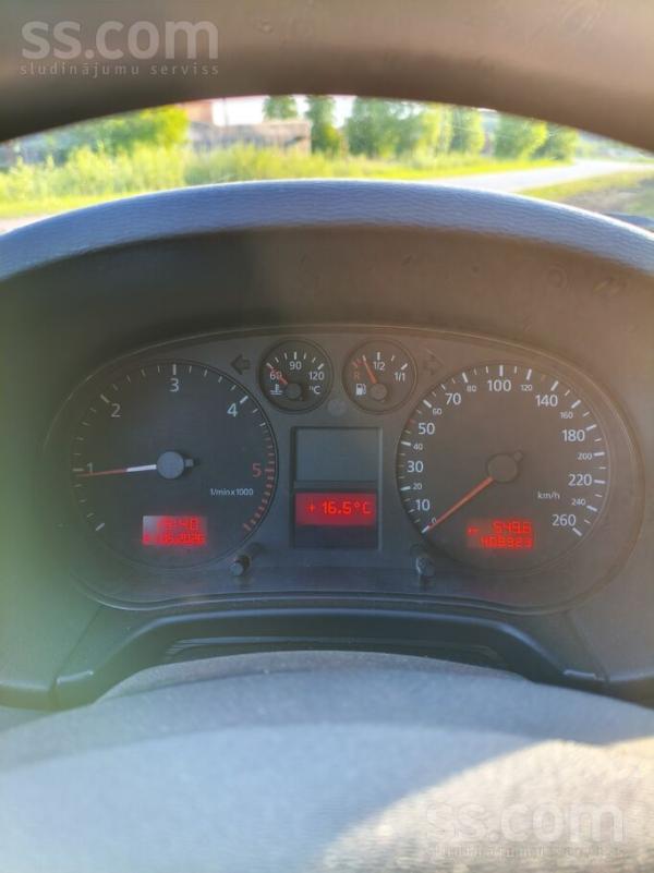 Blue Audi A3 1999 in Balvi, with an engine capacity of 1.90 L and mileage of 409 thousand km for 1400 €, photo 9 on AUTOMOTO.COM.LV